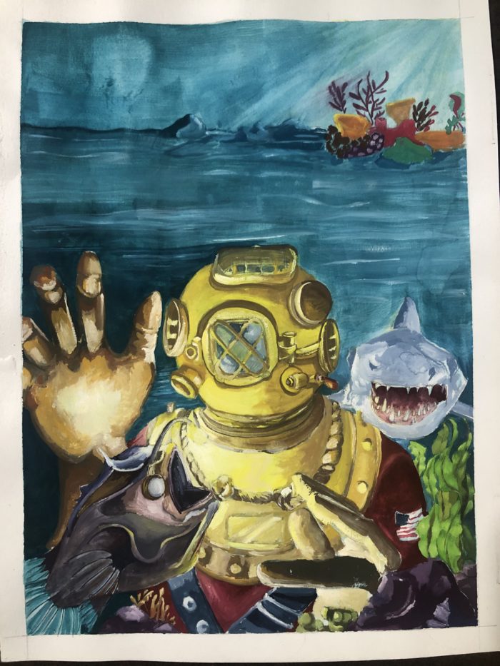 World Oceans Day 2021 Youth Art Gallery - Oceanic Global